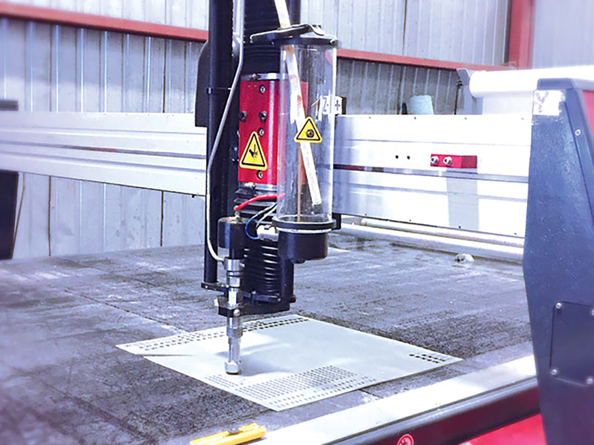Right On Track - OMAX Waterjet