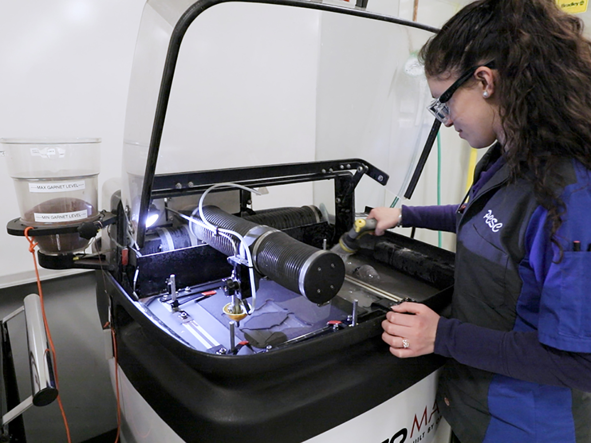 ProtoMAX at PCSC - OMAX Waterjet