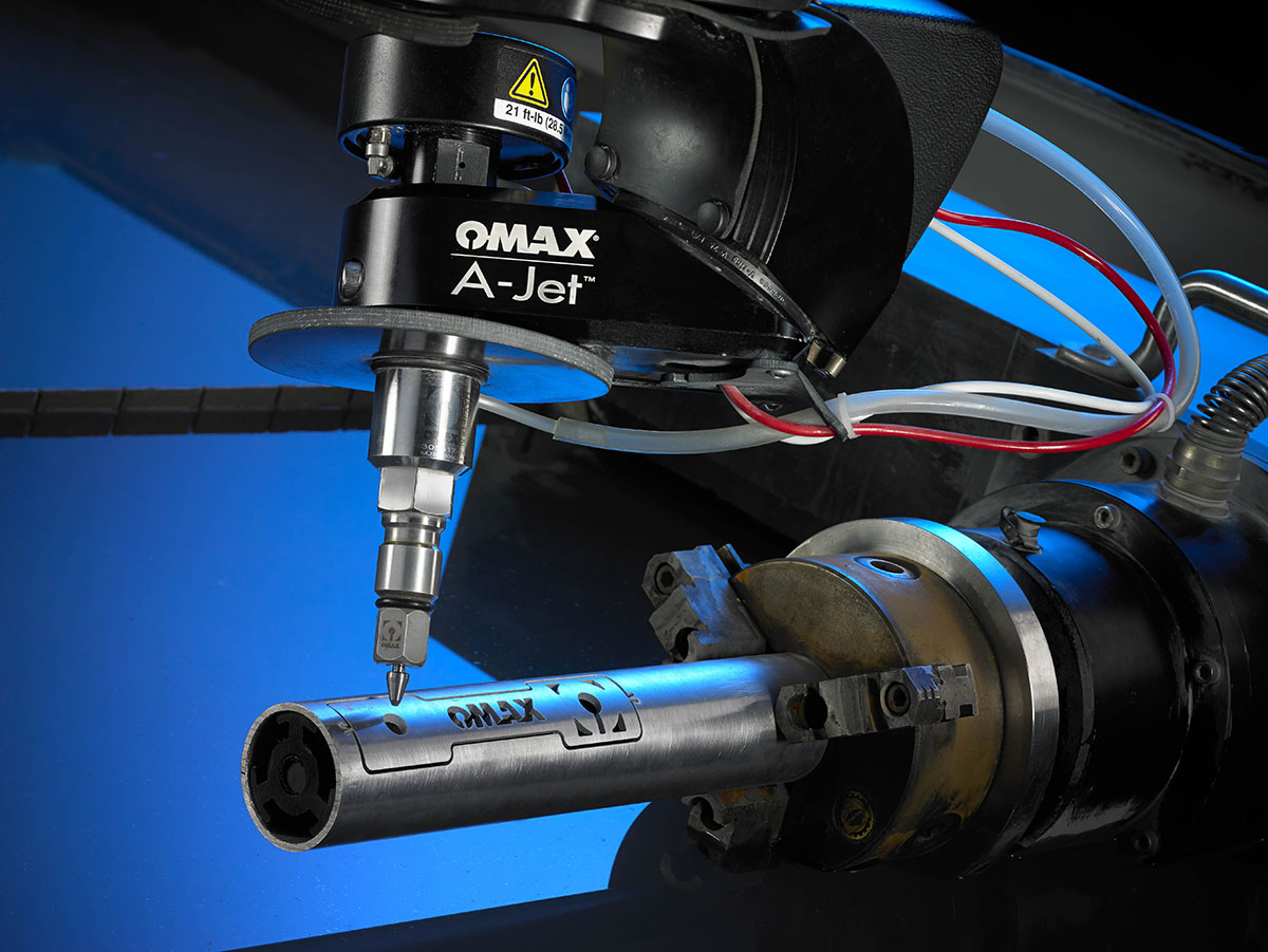 OMAX Rotary Head - OMAX Waterjet